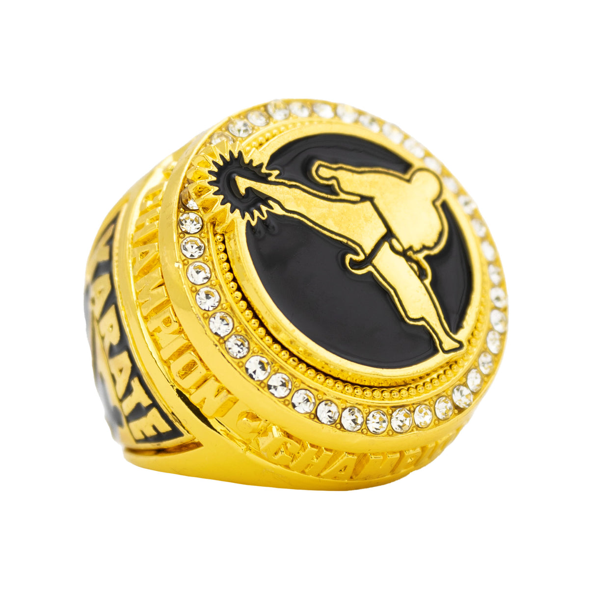 KARATE BLACK CHAMPIONS RING – Bownet Promotions